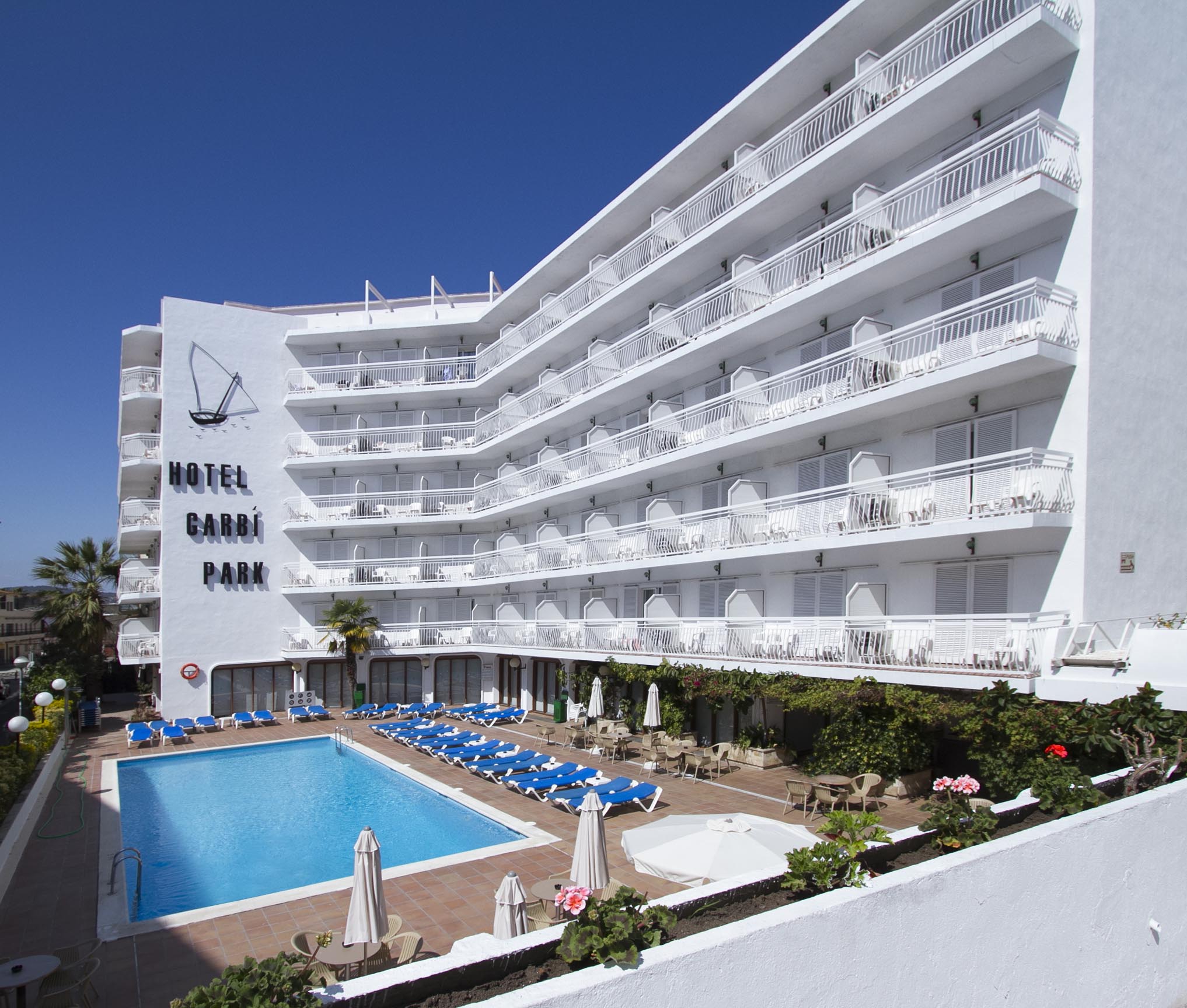 Hotel Garbí Park 4, cerca de la playa de Lloret de Mar - Costa Brava